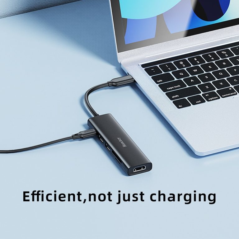 6-in-1 USB-C Docking Station - Huntkey