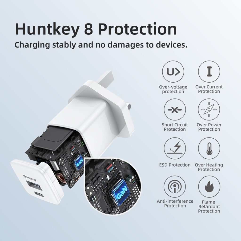 G35 GaN Fast Charger (British Standard) - Huntkey