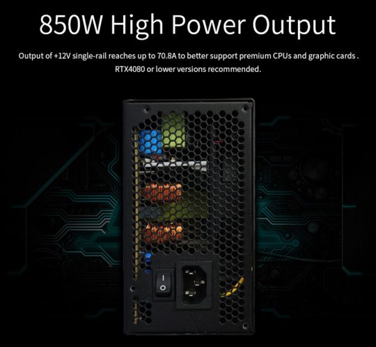 MVP K850 Power Supply - Huntkey