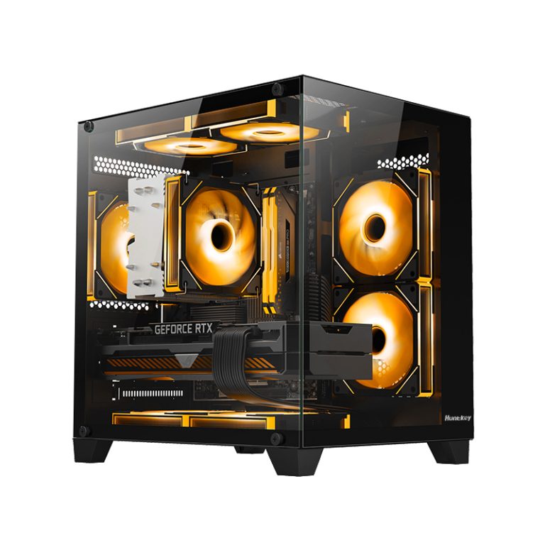 S900 Sandstorm Full view PC Case - Huntkey