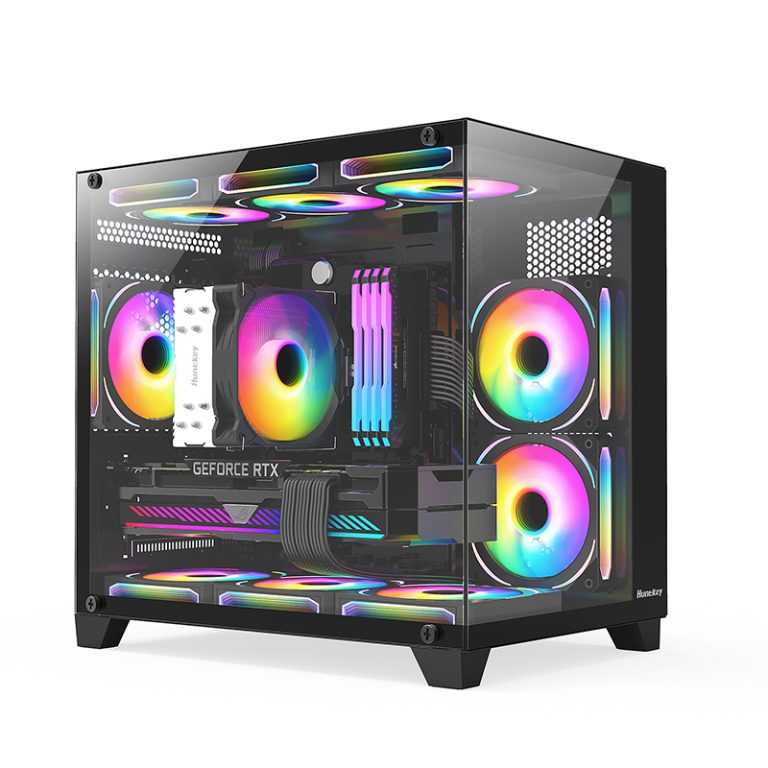 S920 Storm Full View PC Case - Huntkey