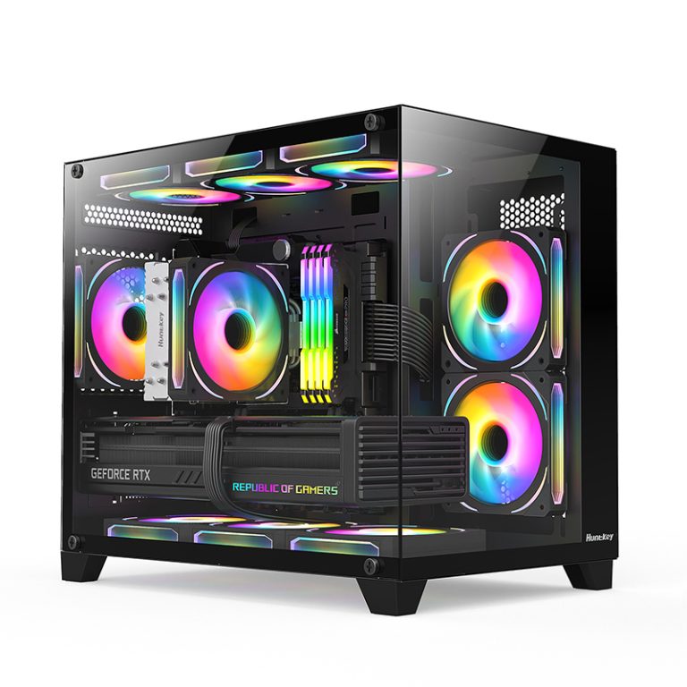 S960 StormX Full View PC Case - Huntkey